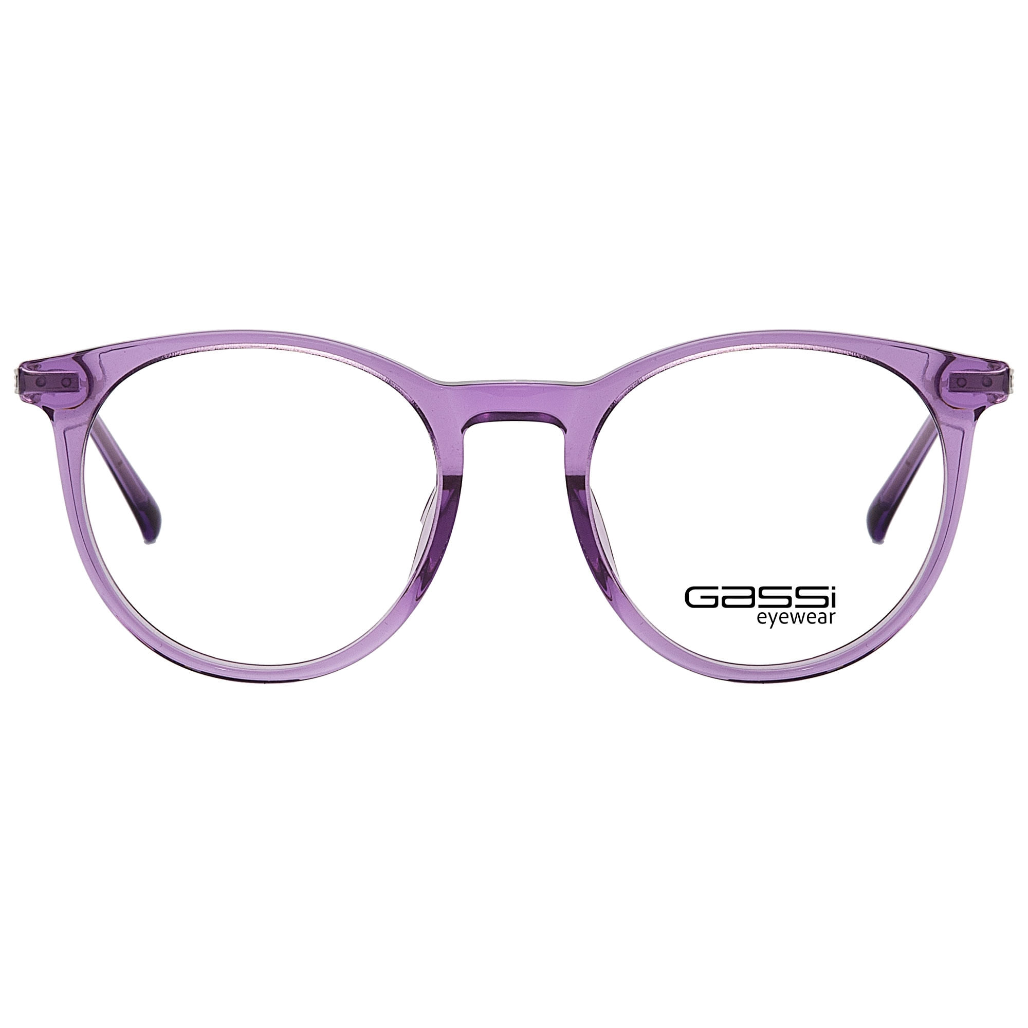 Óculos de Grau Gassi Lena- Roxo Transparente - Óticas Gassi