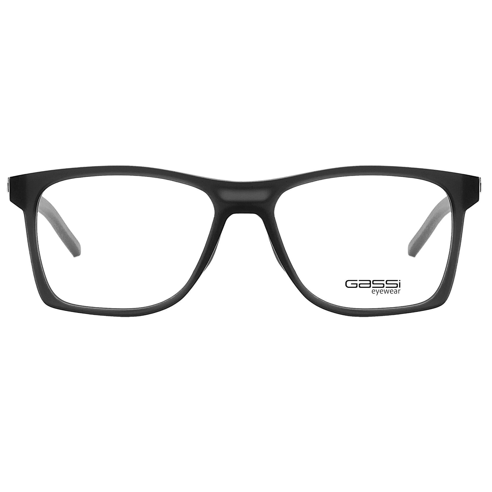 Óculos de Grau Gassi Luke - Cinza Transparente - Óticas Gassi